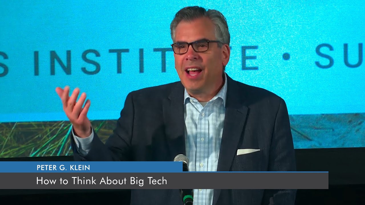 How to Think About Big Tech | Peter G. Klein - YouTube