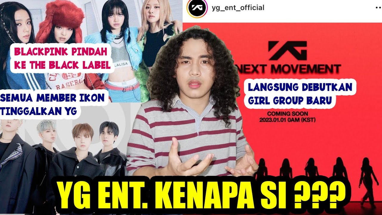 YG New Girl Group Debut, BLACKPINK Pindah ke The Black Label & iKON ...