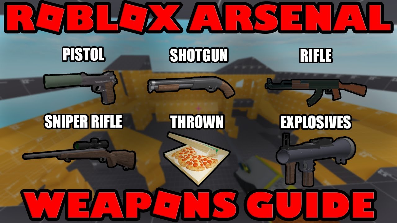 Roblox Arsenal Weapons Guide - YouTube