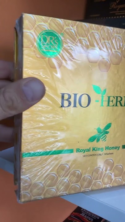 Королевский мед Bio-Herbs Royal King Honey оригинал и подделка - YouTube