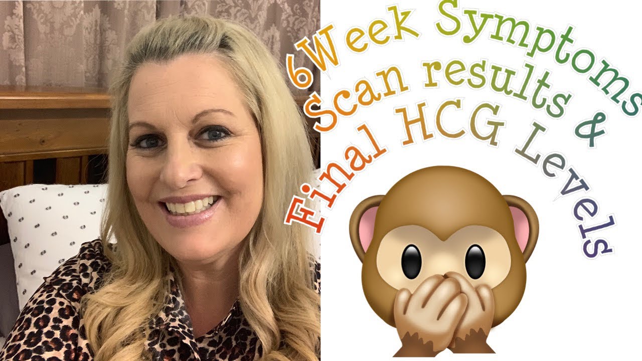 6 WEEK PREGNANCY SYMPTOMS ~ ULTRASOUND RESULTS ~ HCG LEVELS ~ AUG 2019 ...