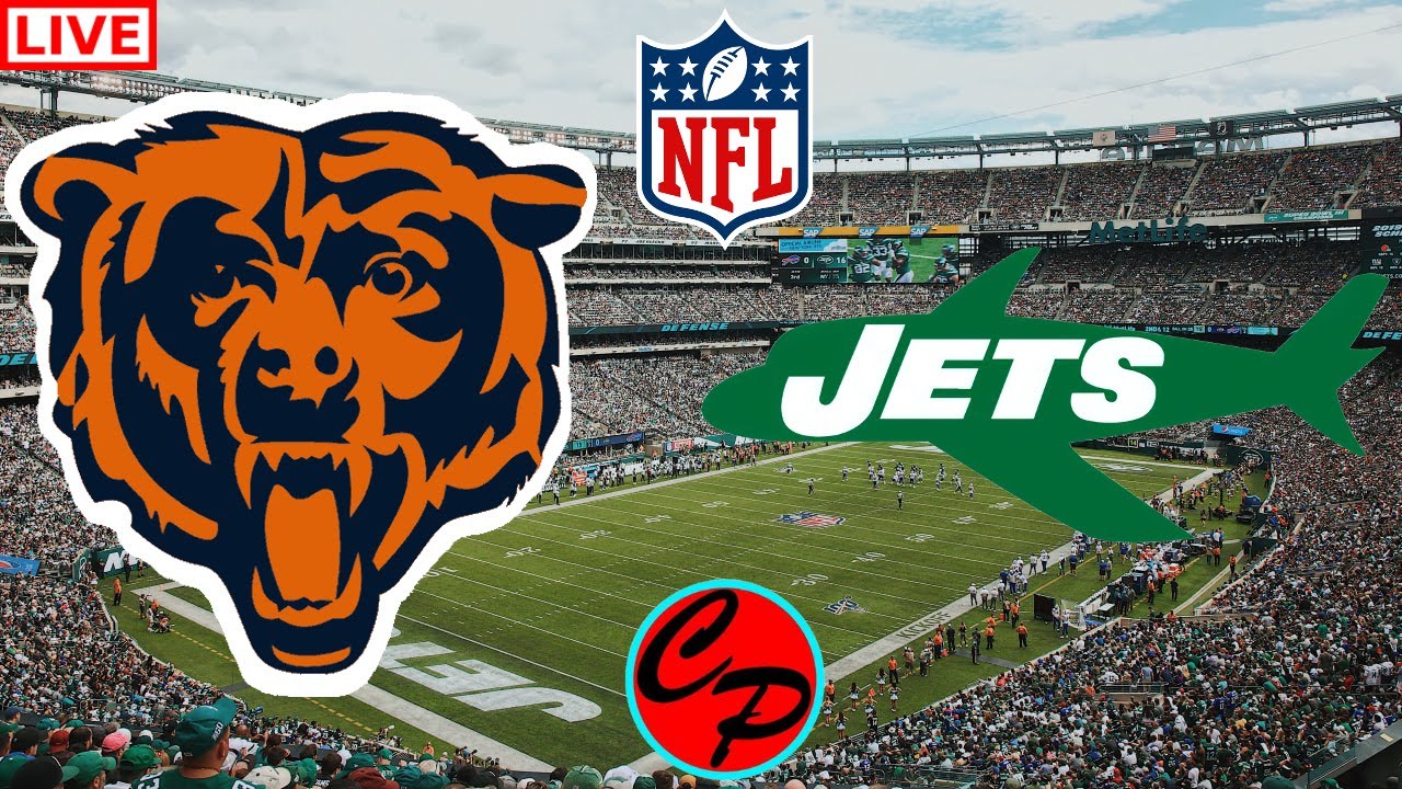 Chicago Bears vs New York Jets NFL Football Live Game Cast & Chat - YouTube