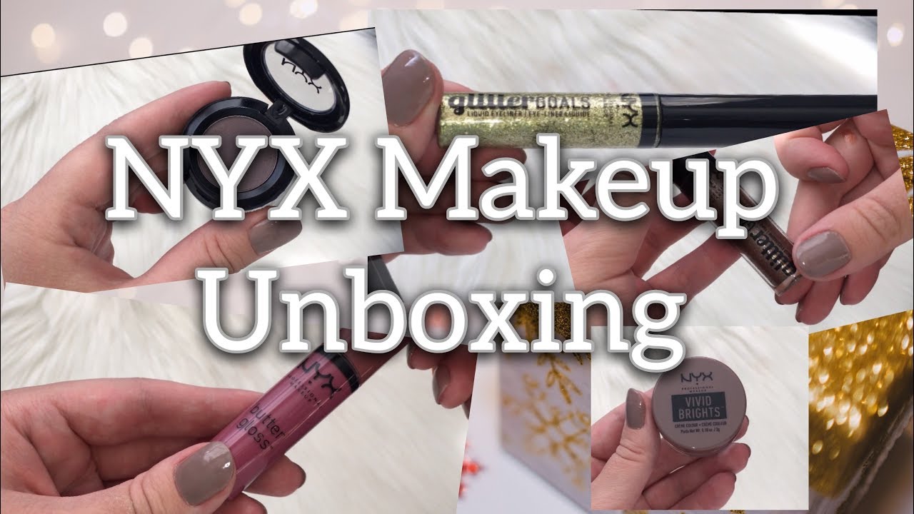 NYX MAKEUP HAUL UNBOXING & SWATCHES - YouTube