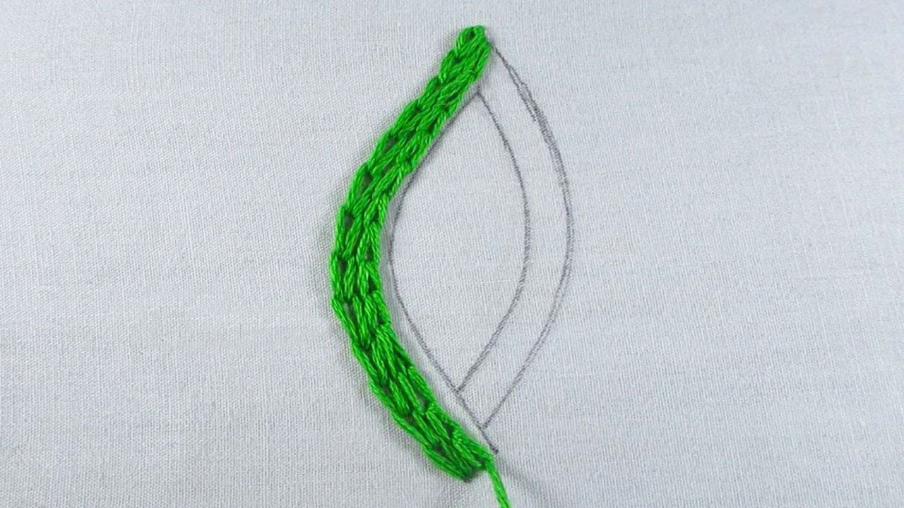 Exclusive Single Petal Flower Design | Hand Embroidery Tutorial ...