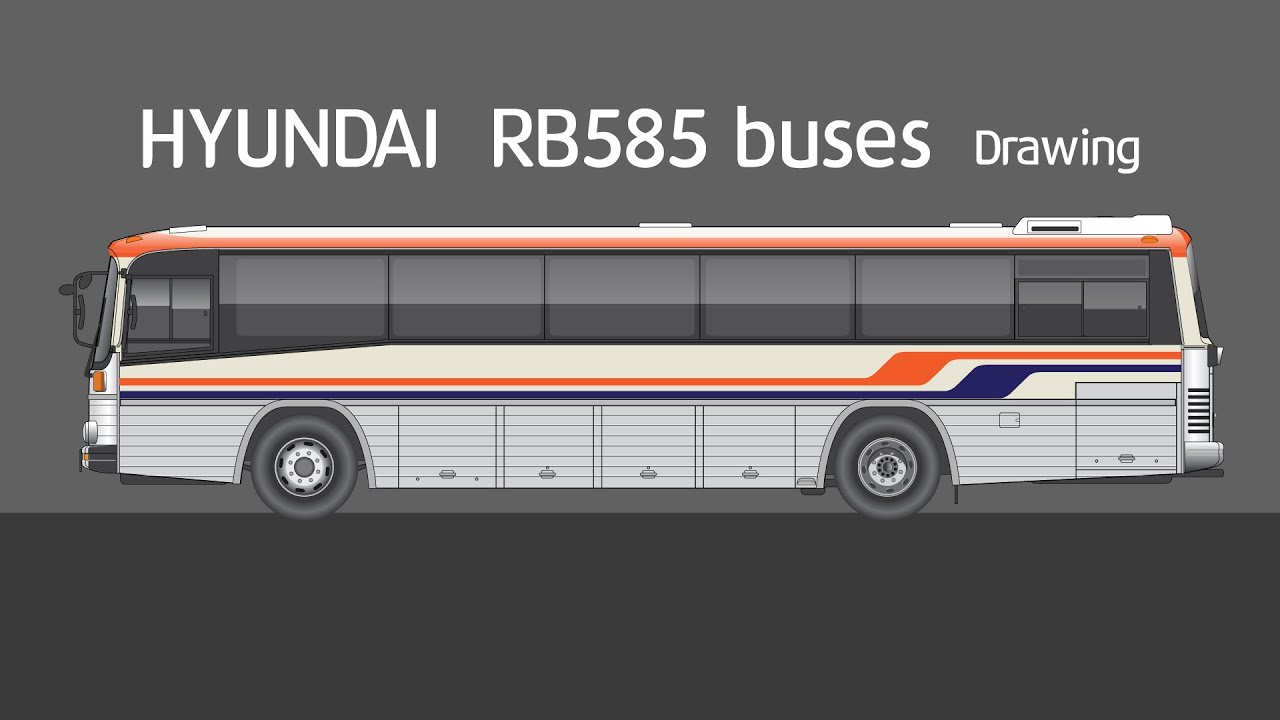 RB585 buses drawing - YouTube