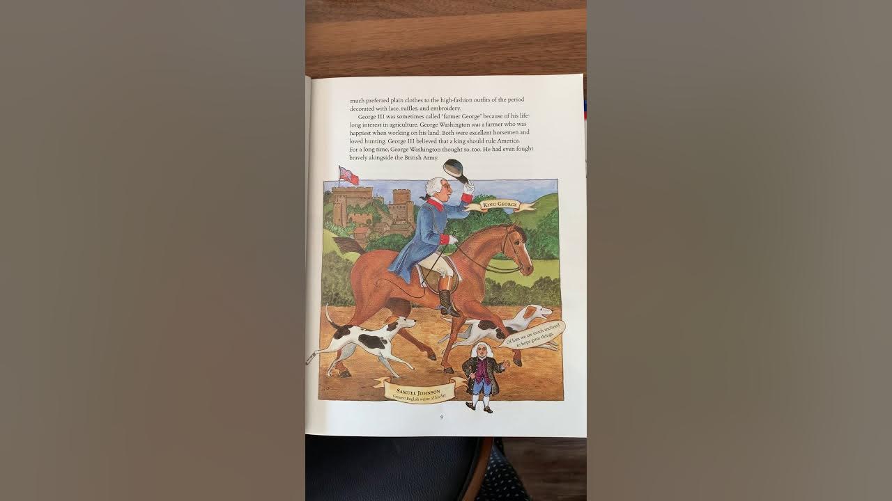 George vs. George by Rosalyn Schanzer Read Aloud Pages 8-11 - YouTube