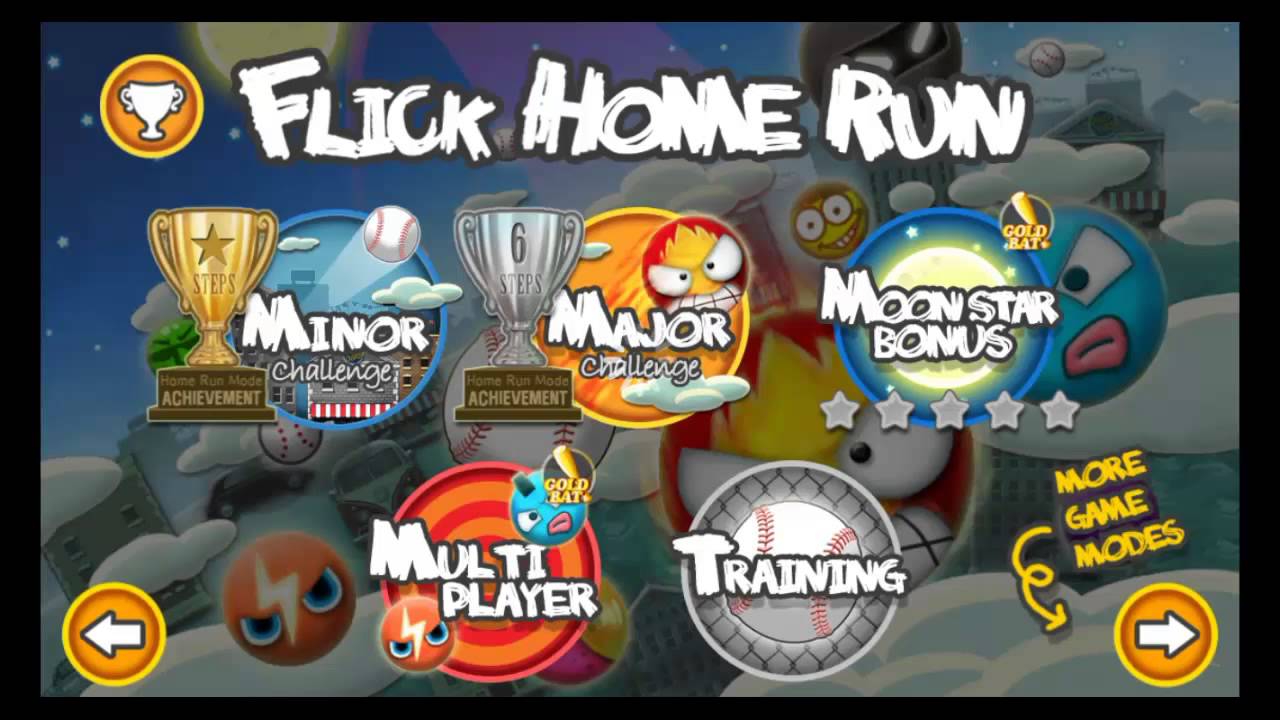 Cheap Flick Home Run iOS Game for Points and Power Ups - YouTube