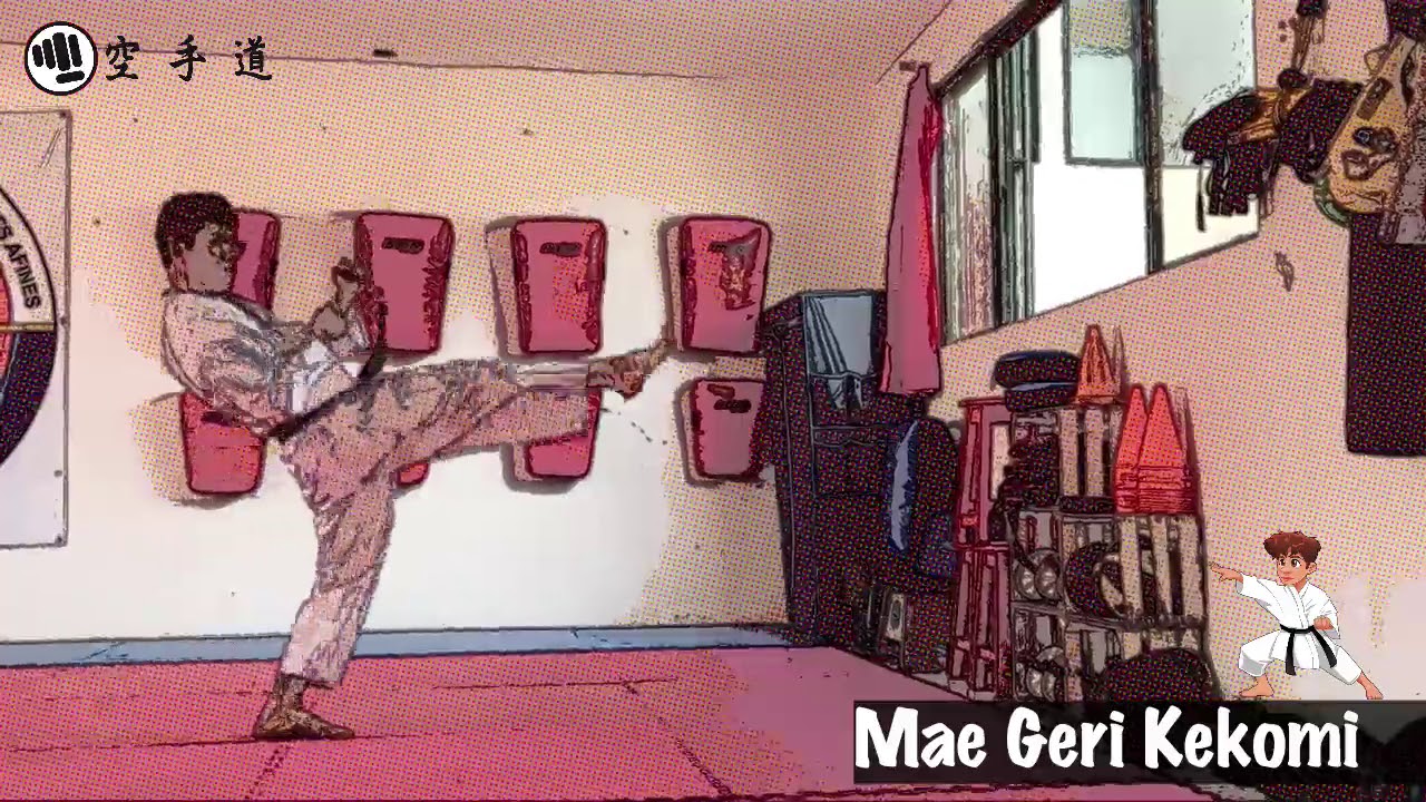 👊 Mae Geri Kekomi / Técnicas de Karate Do - YouTube