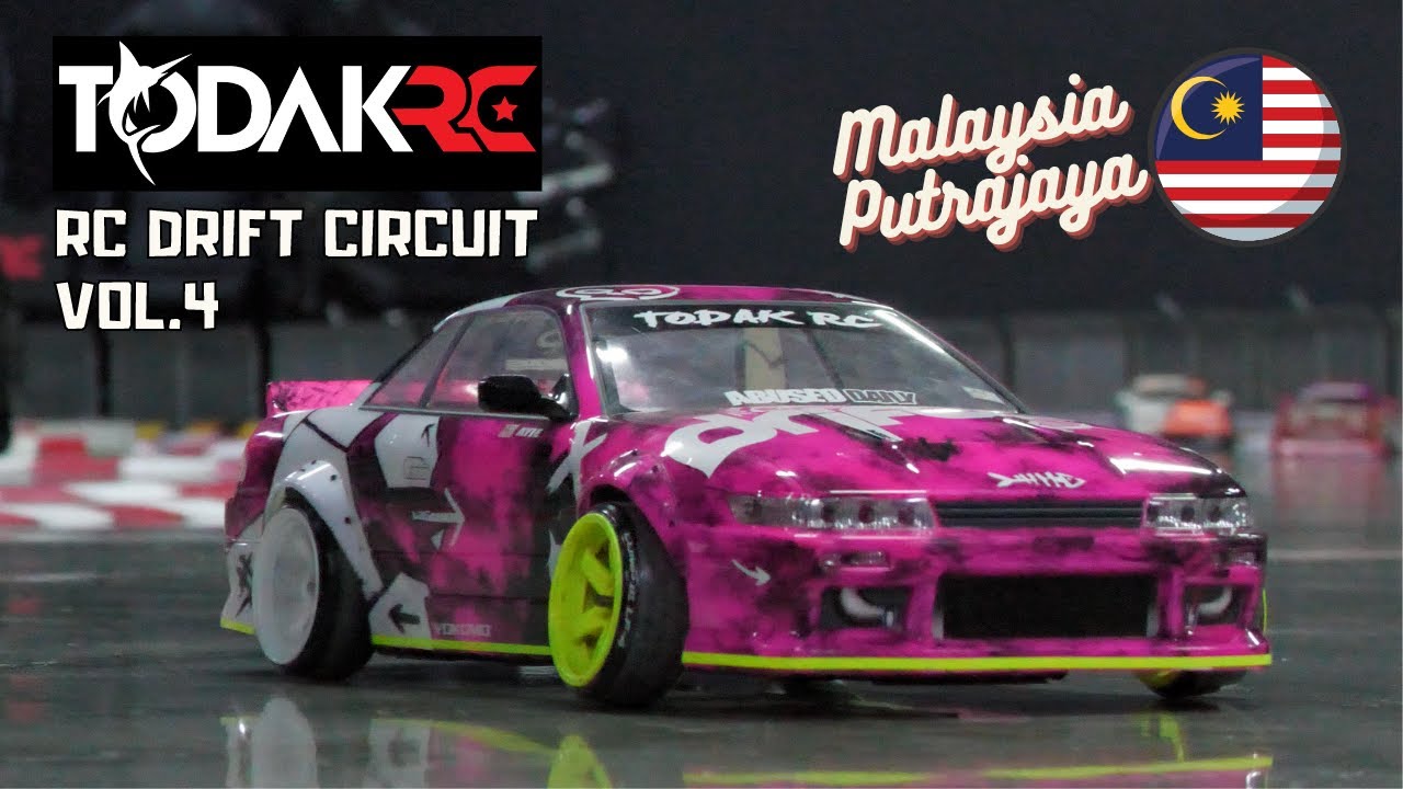 【ラジドリ】世界のドリフトサーキット マレーシア編 TODAK RC #4 - YouTube