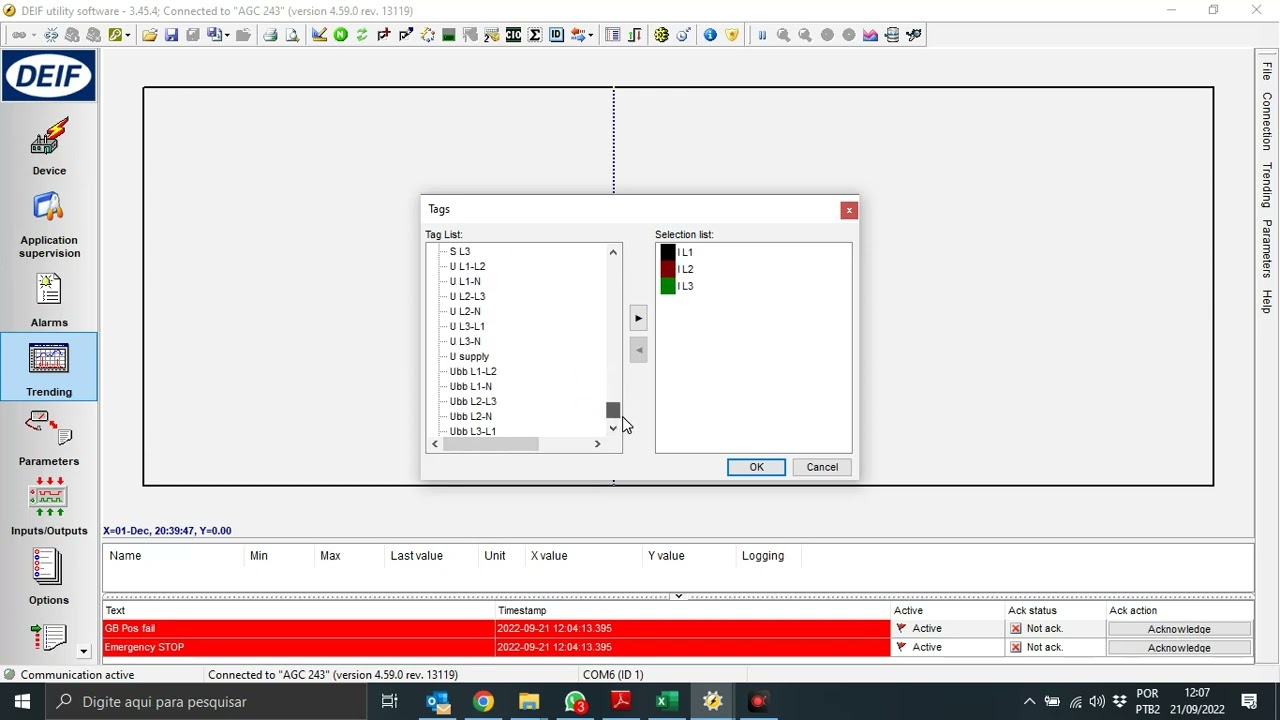 Como verificar o sentido do TC no DEIF utilizando o software utility ...