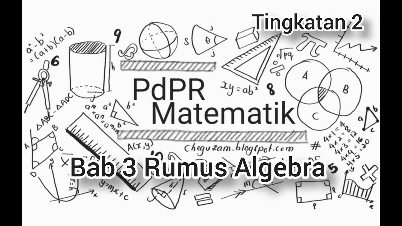 MtT2B03 Rumus algebra #math #form2 - YouTube