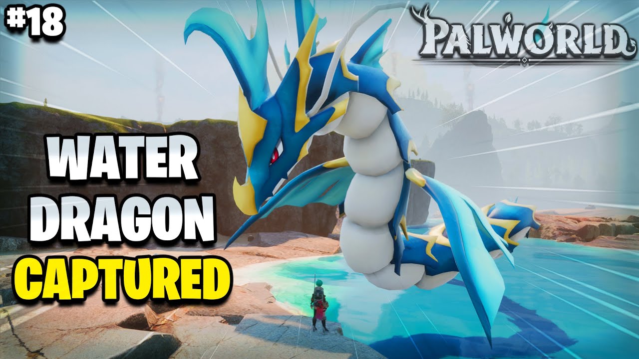 🟢 CAPTURED EMPEROR OF THE SEA JORMUNTIDE POKEMON #palworld - YouTube