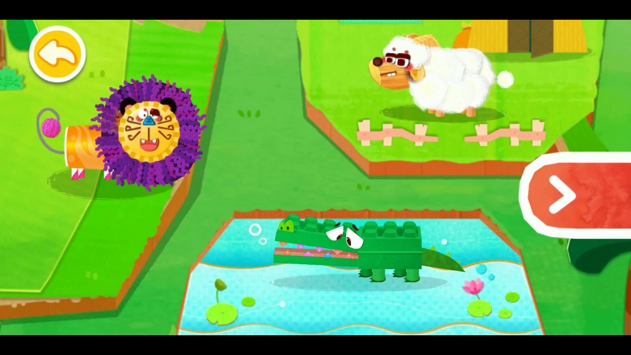 Permainan Baby Panda di HP Android - Animal Puzzle - BabyBus - YouTube