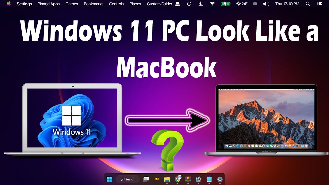 Change Your Windows 11 PC Looks Like a Mac OS with These Simple steps ...