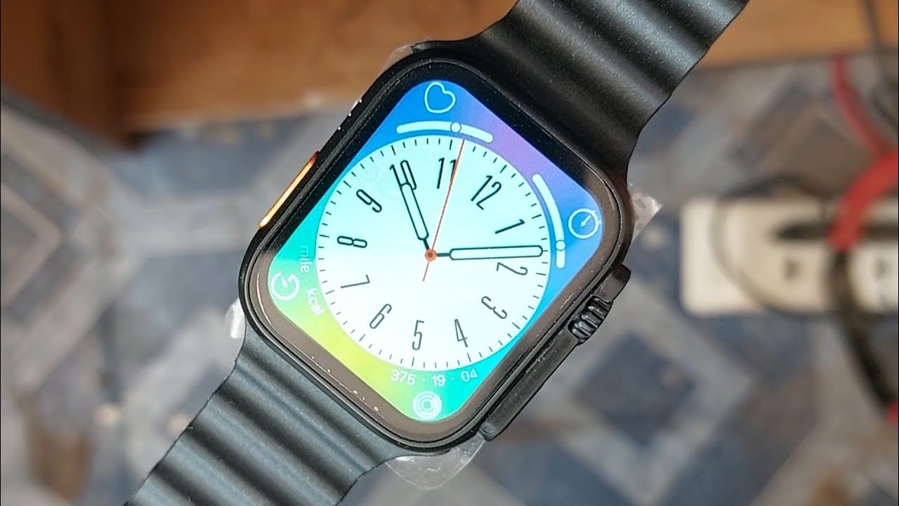 T800 ultra smartwatch unboxing (black) (meesho products review) - YouTube