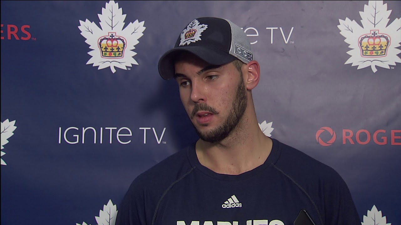 Marlies Post-Game: Ryan Sproul - October 14, 2018 - YouTube