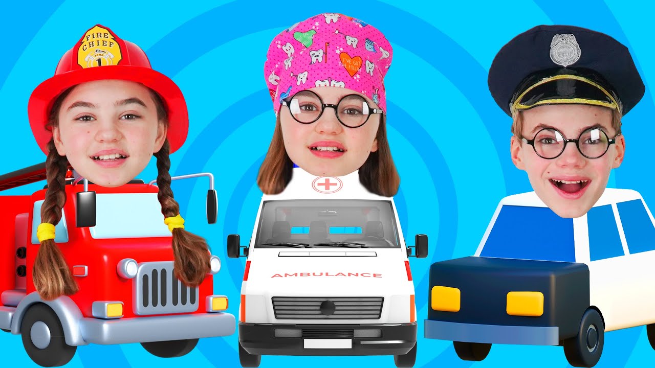 Jobs Song for Kids - Doctor, Firefighter, Policeman | Nursery Rhymes ...