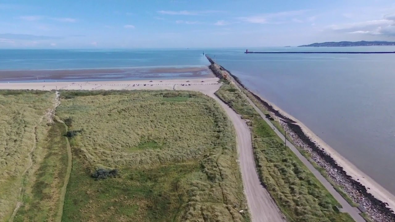 Bull Island drone footage - YouTube