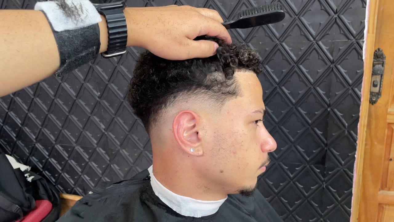 COMO FAZER LOW FADE EM 8 minutos (sem corte) agilidade no corte - YouTube