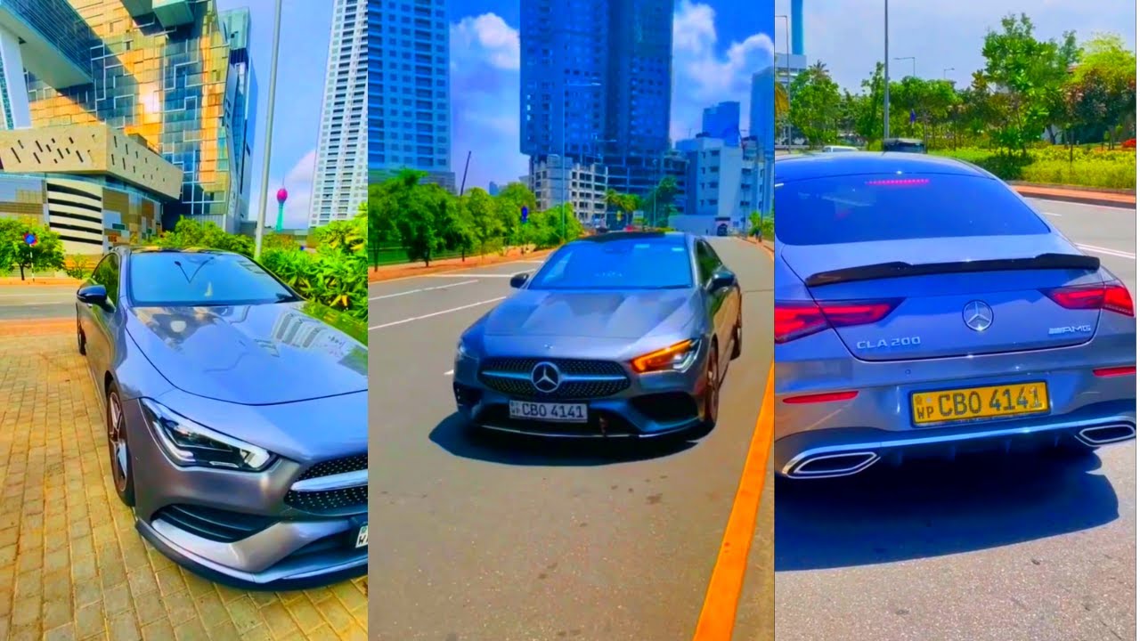 නොබල ඉන්නේ කෝමද🤤😍| Mercedes benz😳 | benz cla200 AMG modified in sri lanka 🇱🇰 supercar - YouTube