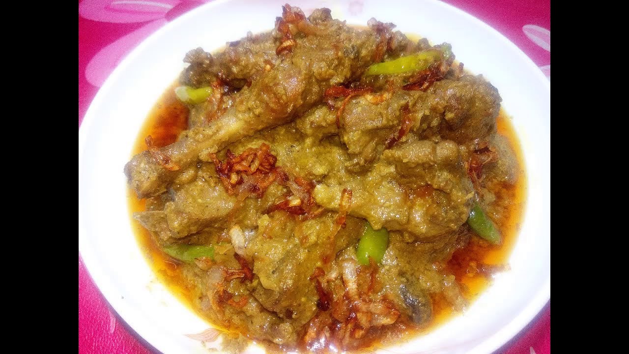 Hasher Mangsho Vuna - হাঁসের মাংস ভুনা - Narkel er Dudhe Hasher Mangsho ...