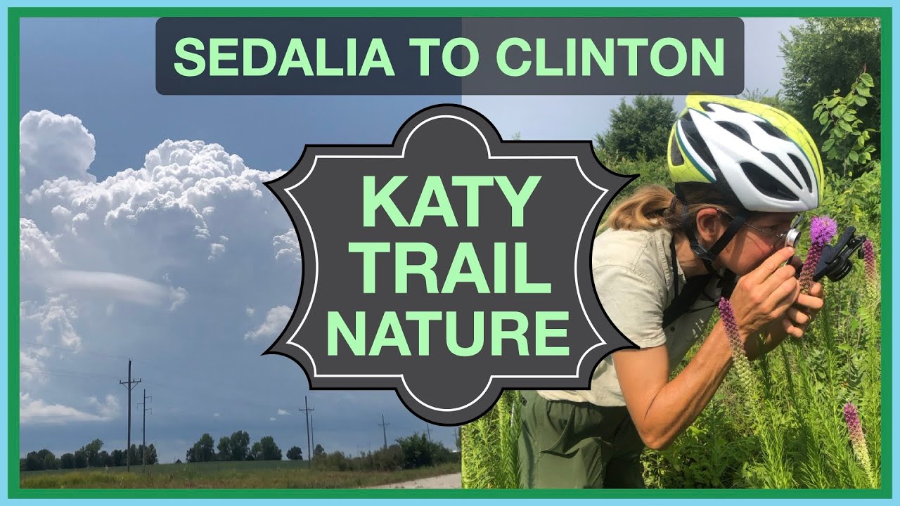 Katy Trail geology & nature | Sedalia to Clinton - YouTube