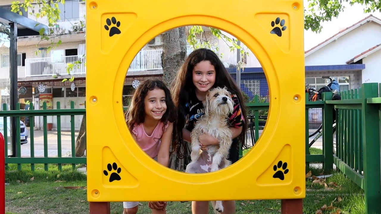 LEVAMOS A NOSSA CACHORRINHA NO PARQUE DE CACHORROS - YouTube