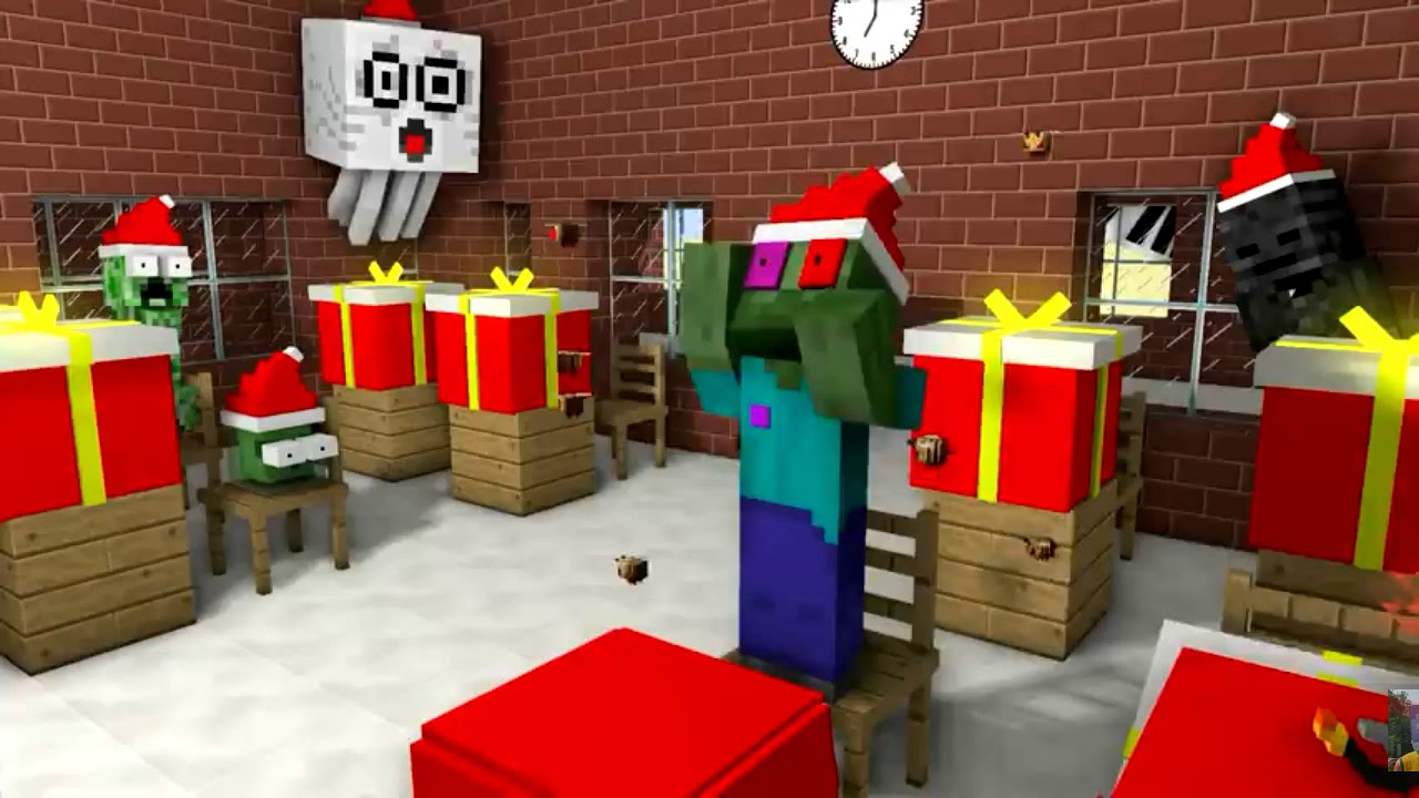 Monster School tập 1 cùng nhau Mở quà - YouTube