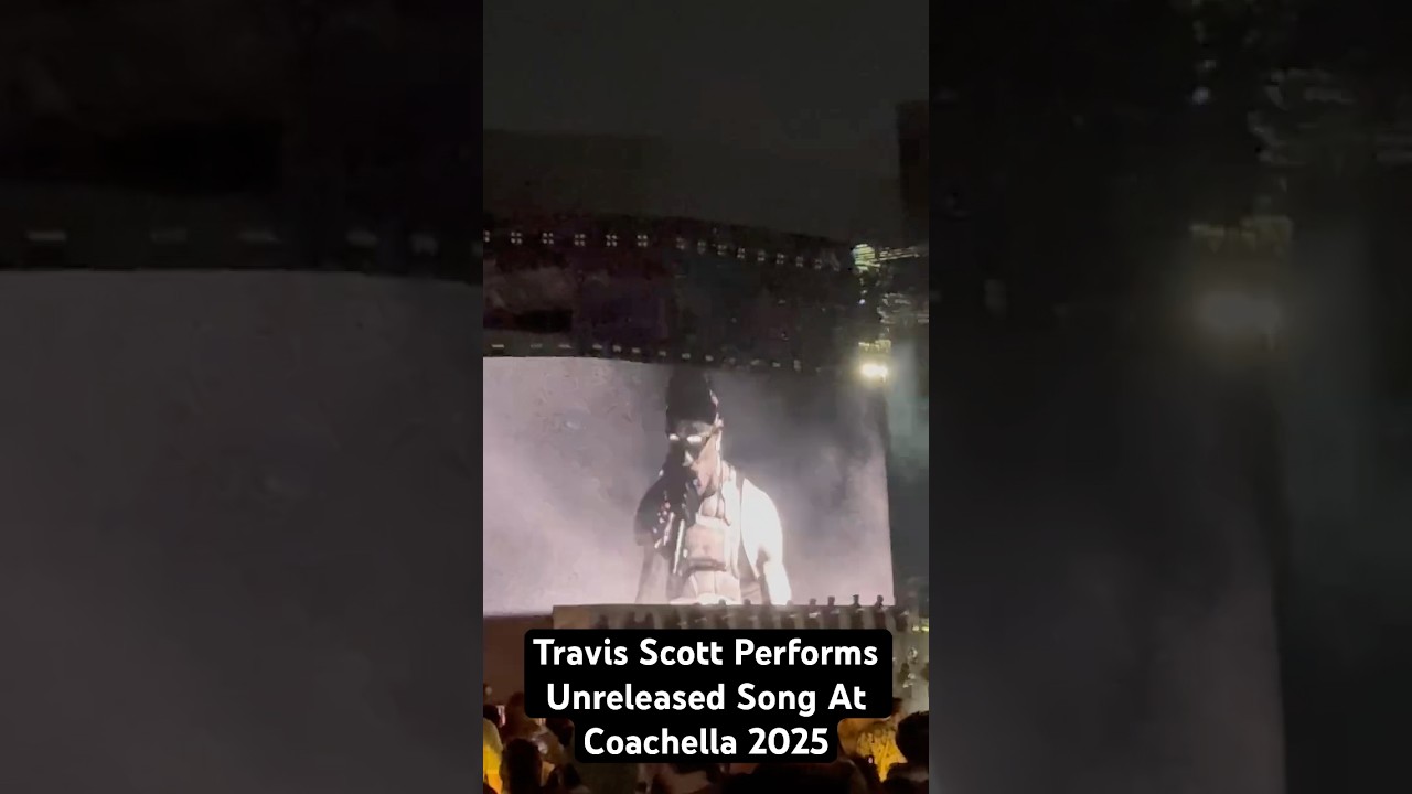 Travis Scott Performs Unreleased Song At Coachella 2025 👀 | Billboard # ...