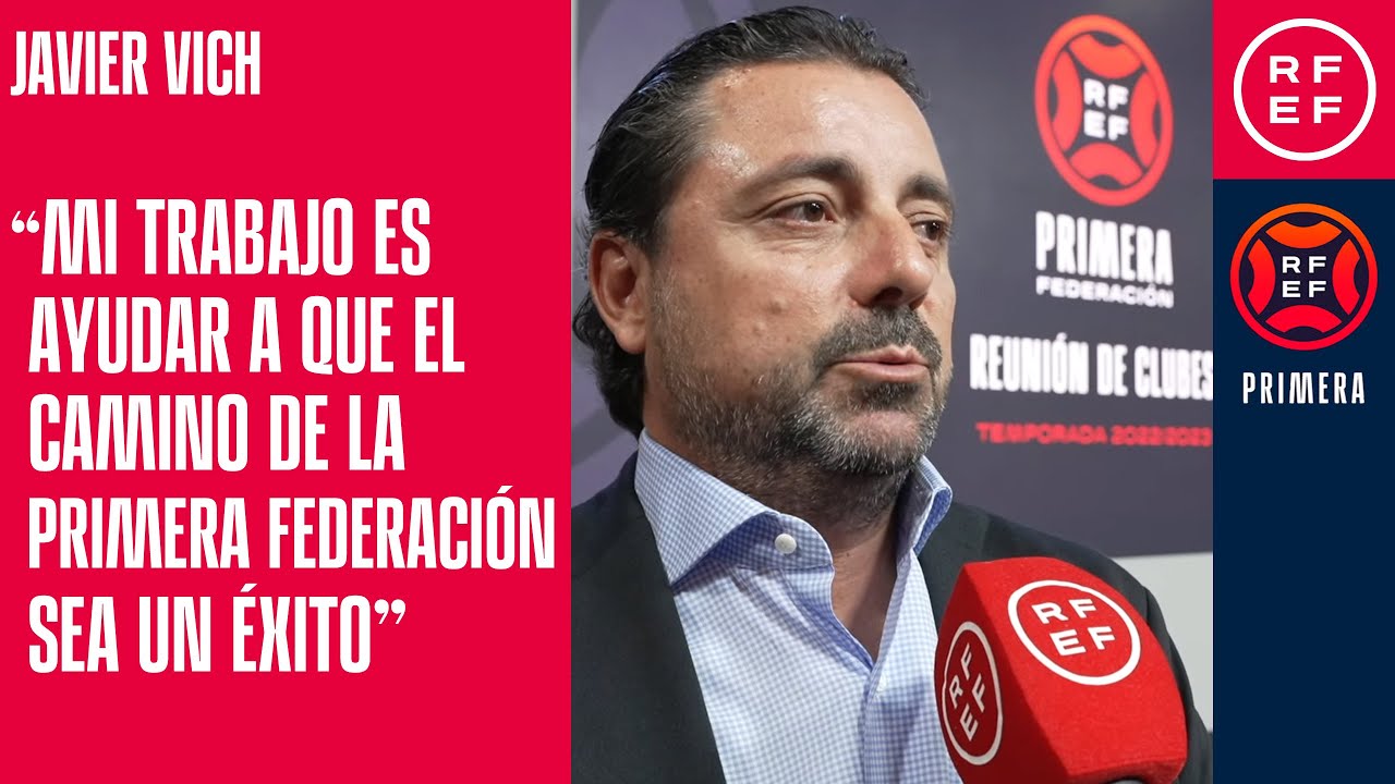 Javier Vich: "Mi trabajo es ayudar a que el camino de la Primera ...