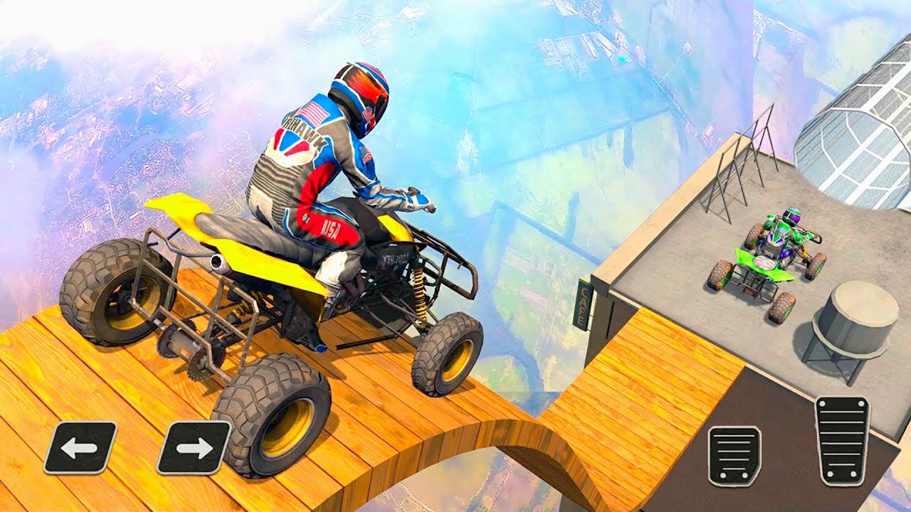 Crazy ATV Quad Bike Extreme Stunts Adventure Game By Thunder Gamers ...