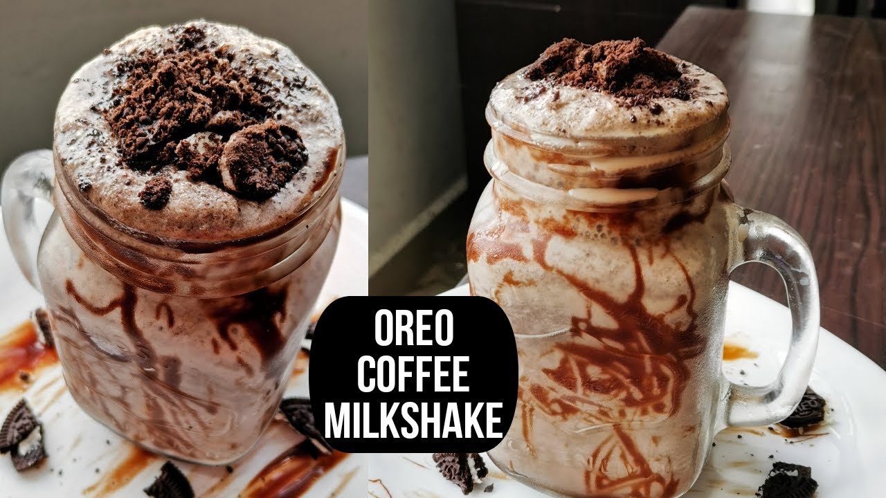 Oreo Coffee Milkshake in Just 5 Minutes | Simple and Easy Milkshake ...