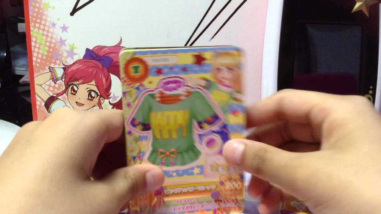 介紹Vivid kiss+Hinaki+Mikuru的Aikatsu card - YouTube