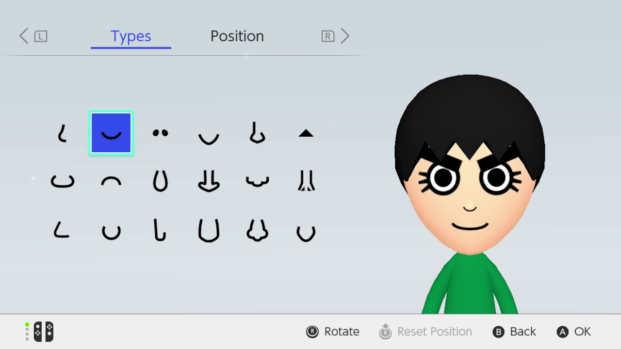 Mii Maker . How to make Rock Lee from Naruto - Nintendo Switch . Free ...
