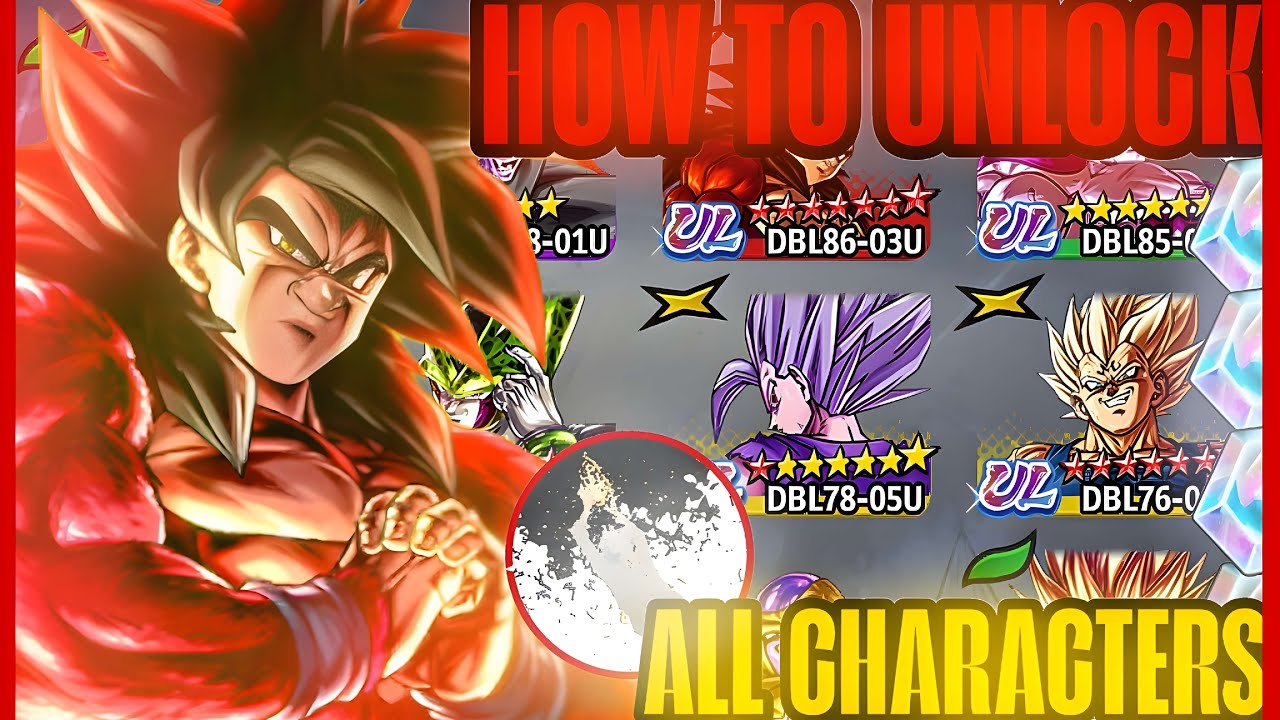 Unlock All Characters DB LEGENDS (Lobbyworks Mod) 🔥 - YouTube