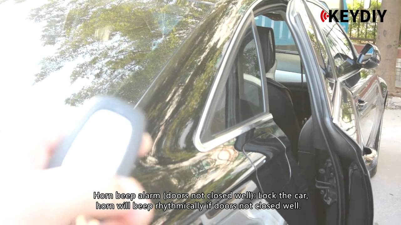 Audi smart security system A6 - YouTube