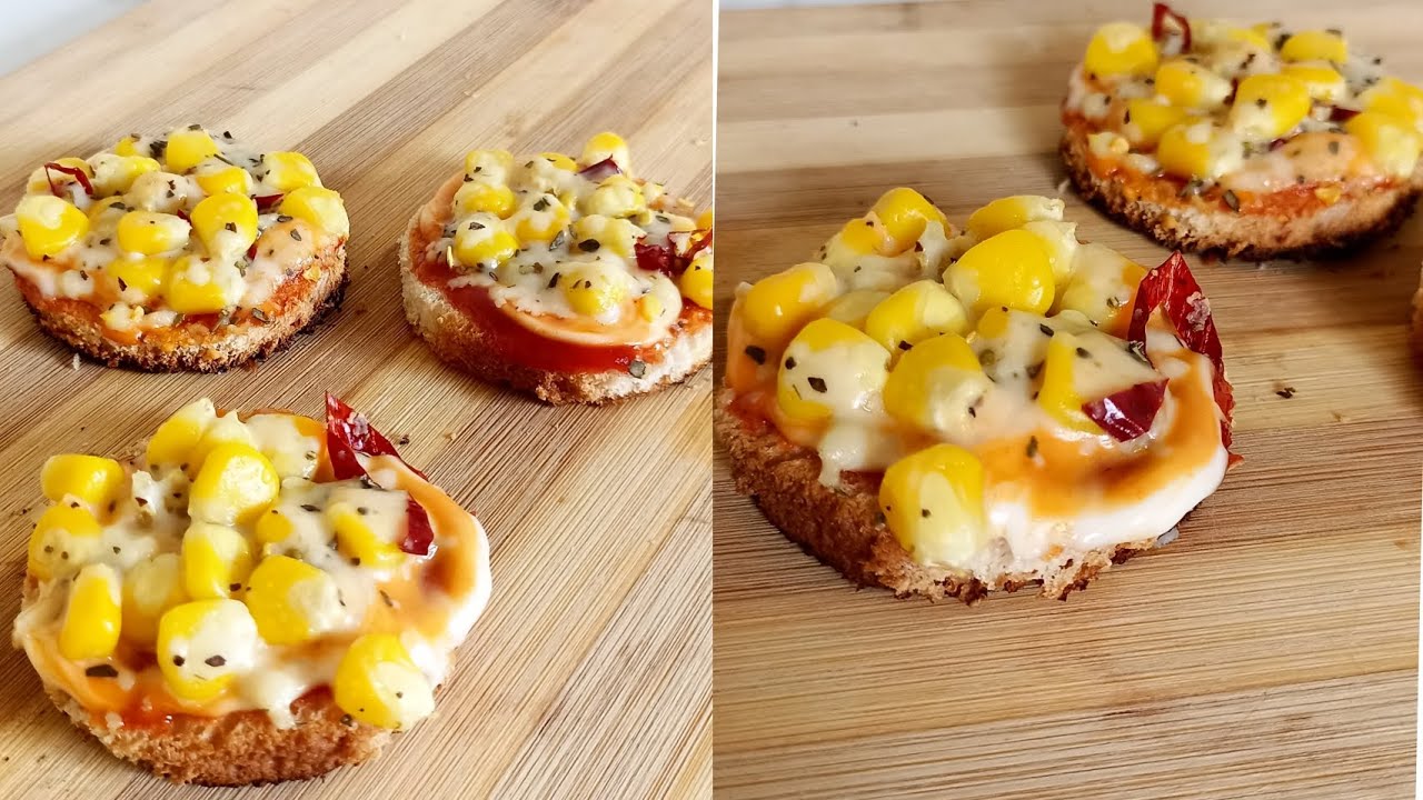 Mini corn bread pizza - YouTube