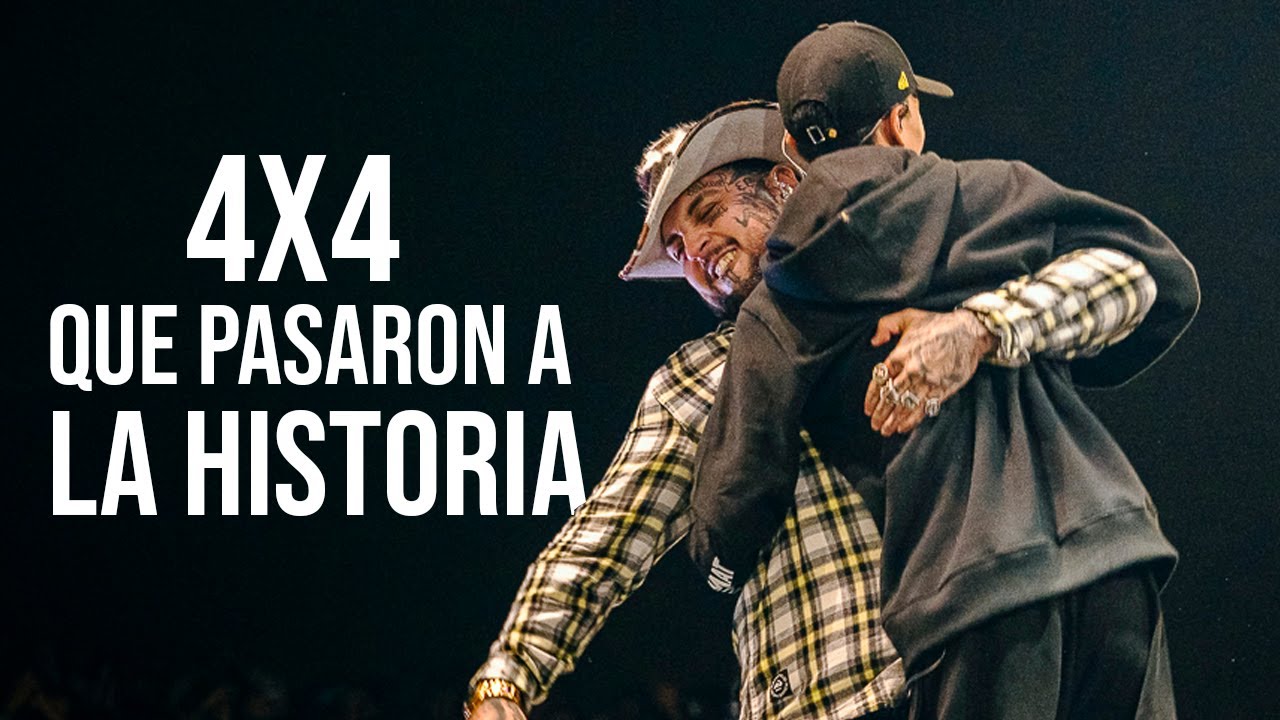 4X4 que pasaron a la HISTORIA! | Batallas de Gallos (Freestyle Rap) #3 ...