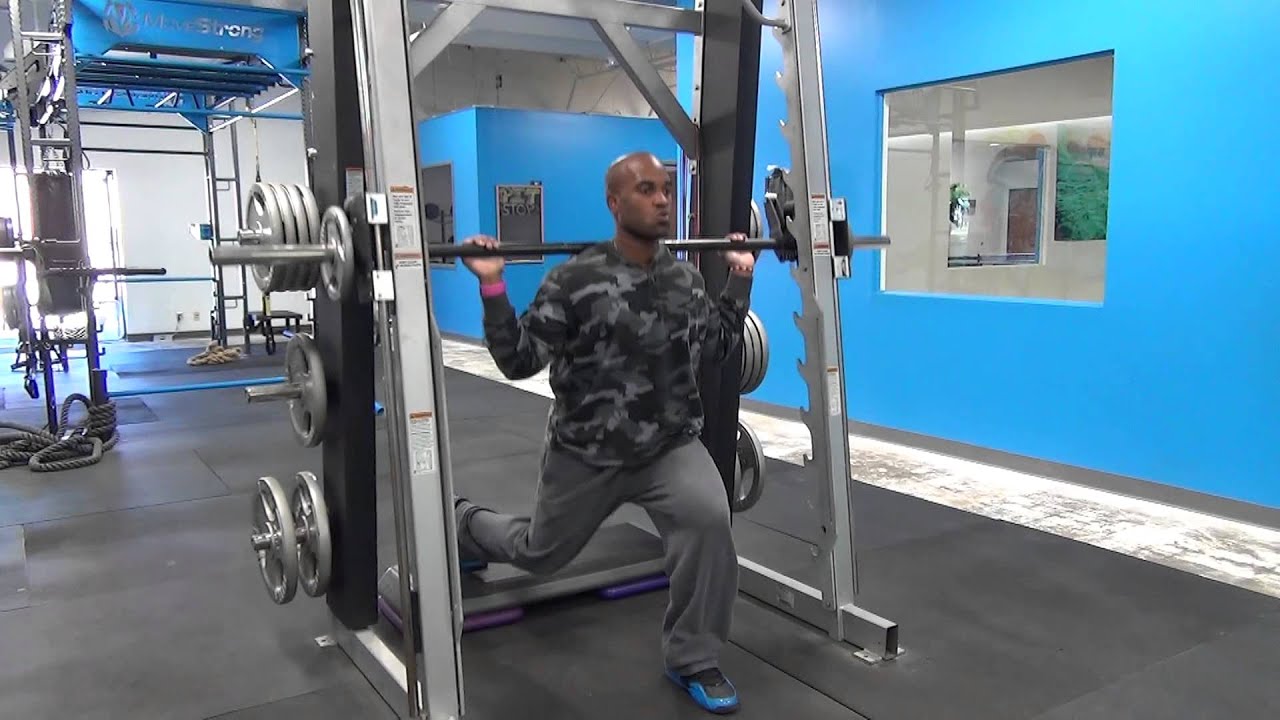 Smith Machine Bulgarian Squats - YouTube