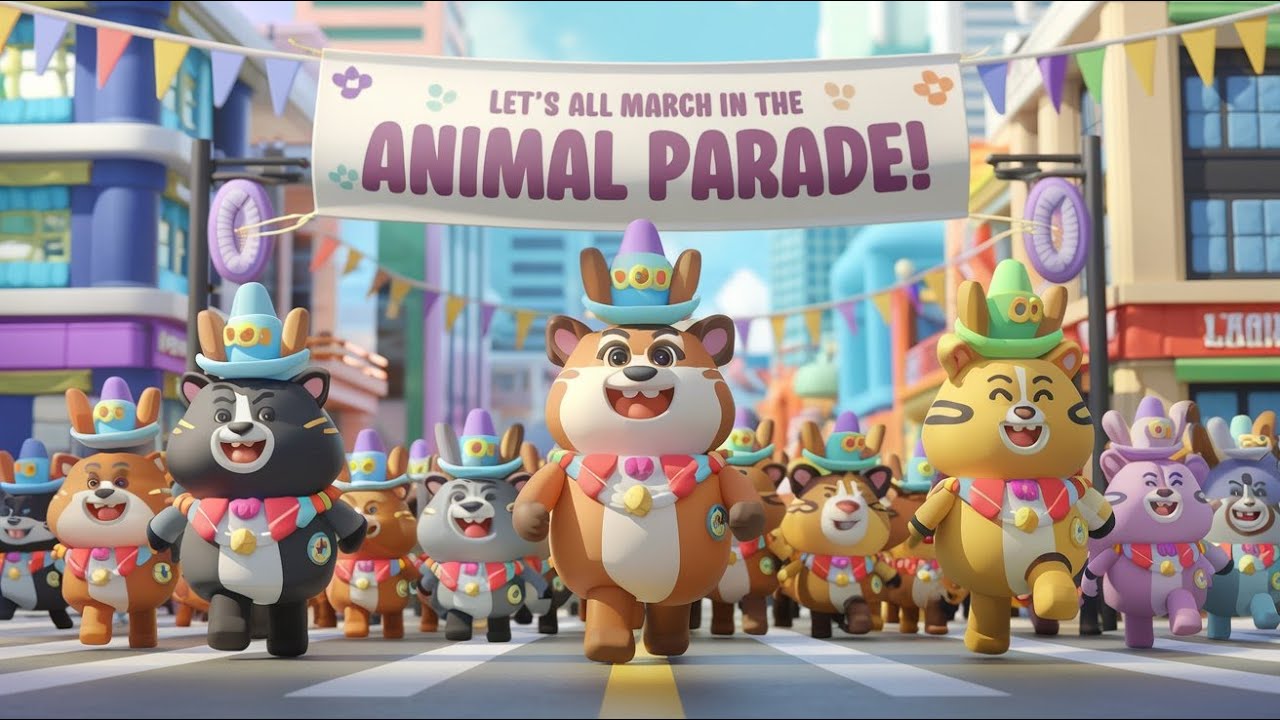 The Animal Parase | Kids Poem | New Children's Rehymes - YouTube