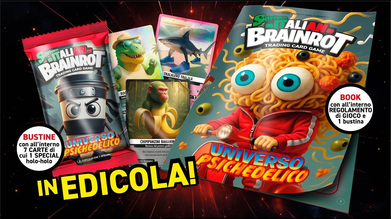 Italian Brainrot Trading Card Game, in edicola. - YouTube