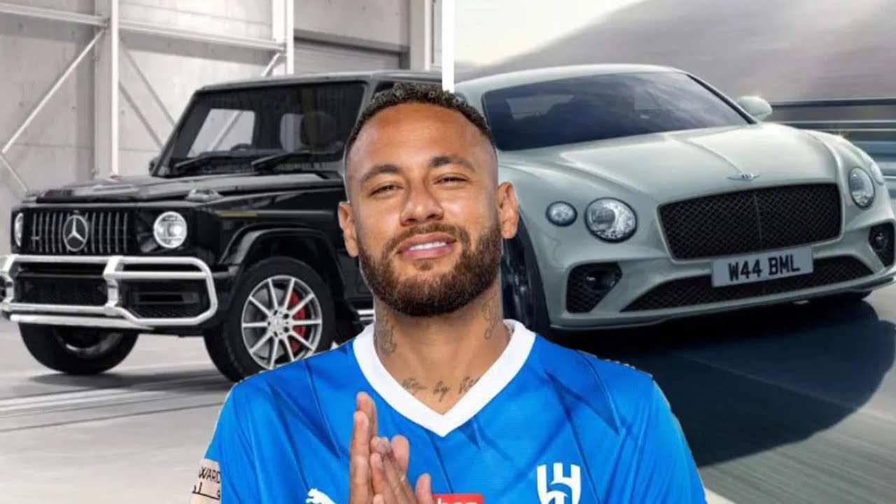 7 Carros INCRÍVEIS que Neymar Jr Tem na Garagem - YouTube