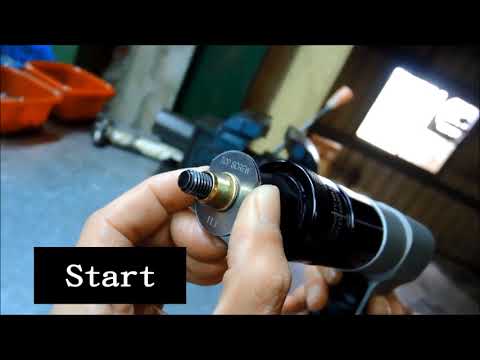 M8 blind rivet riveting test by air pull setter - Imperial rivet & fasteners