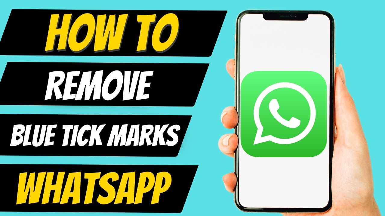 How To Remove Two Blue Tick Marks On WhatsApp - YouTube