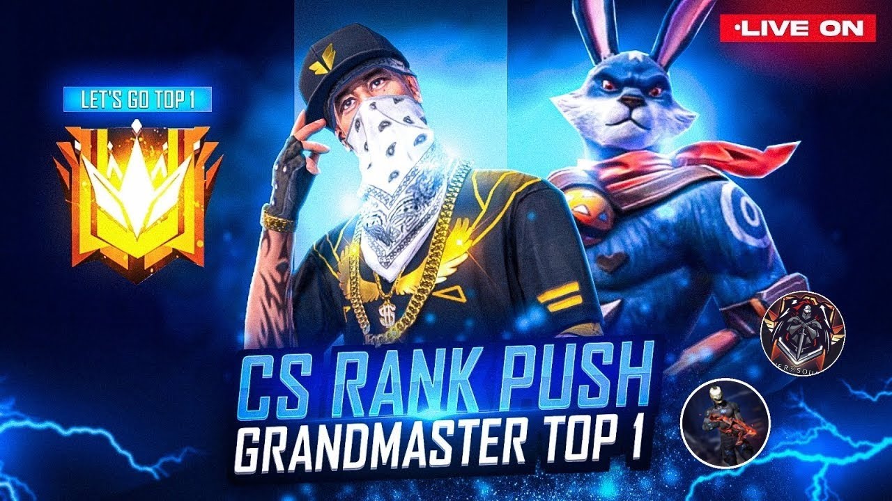 Cs Ranked New Season Rank Push To Grandmaster On Live #freefire #live # ...