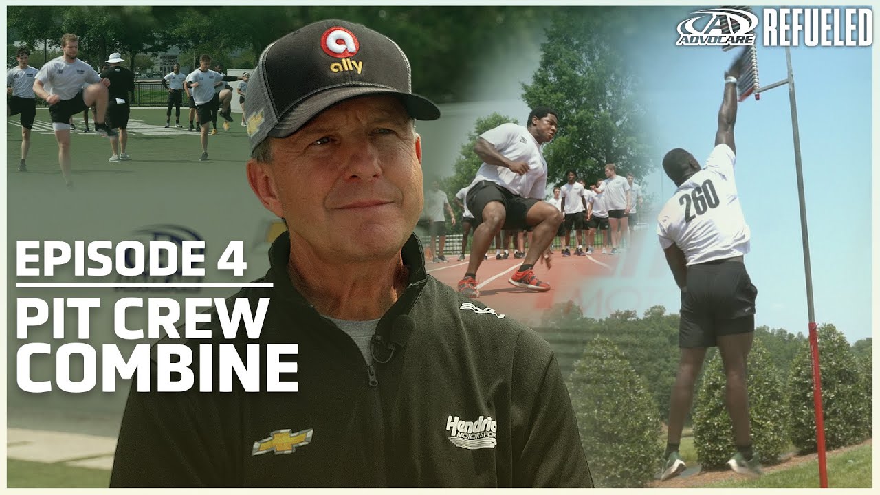 Pit Crew Combine | Episode Four | Refueled presented by AdvoCare - YouTube