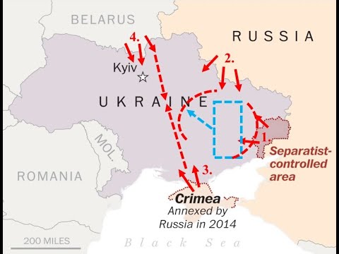 Russia Invades Ukraine - 24 February 2022 World News This Week - YouTube