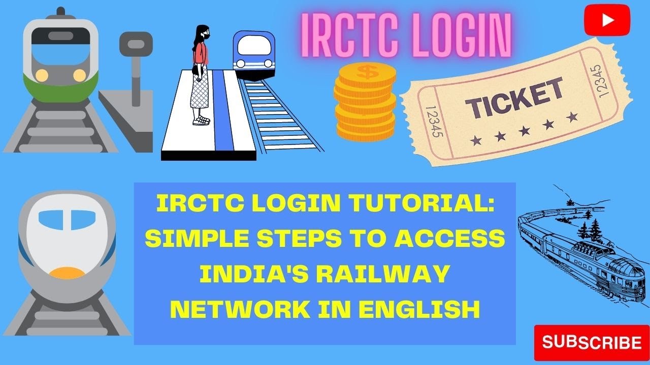 IRCTC Login Tutorial: Simple Steps to Access India's Railway Network in ...