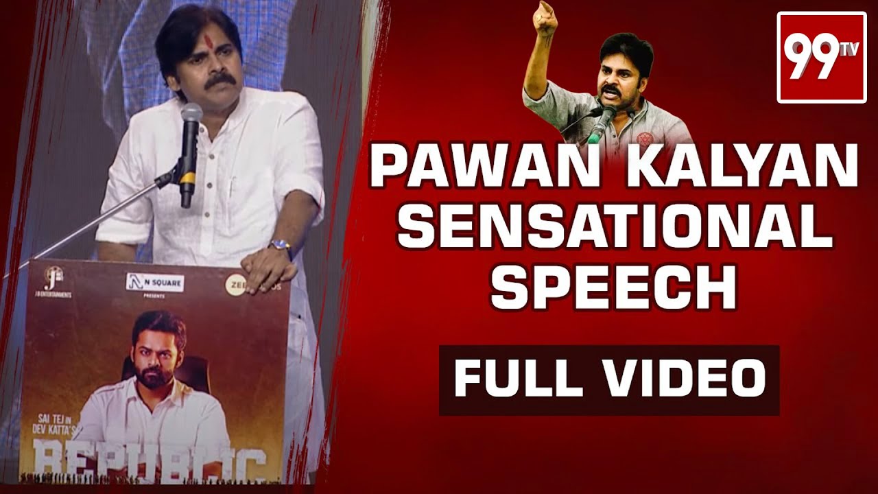Power Star Pawan Kalyan Sensational Speech | Pawan Kalyan Speech Full ...