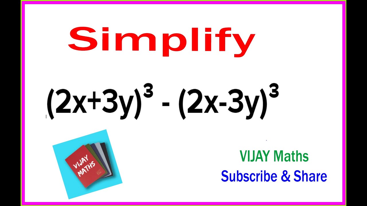 Learn How To Simplify 2x 3y 2x 3y YouTube learn-how-to-simplify-2x-3y-2x-3y-youtube